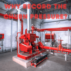 Why do we need the churn pressure when performing a fire pump test ...